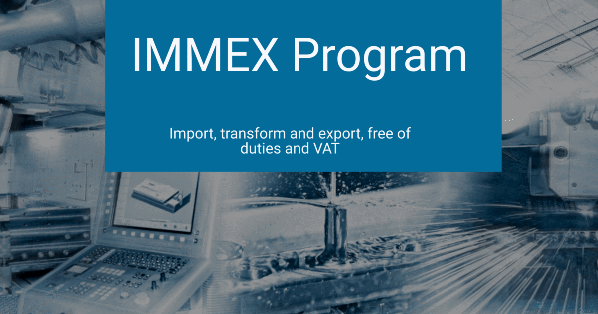Join IMMEX Program - Start-Ops Mexico Community
